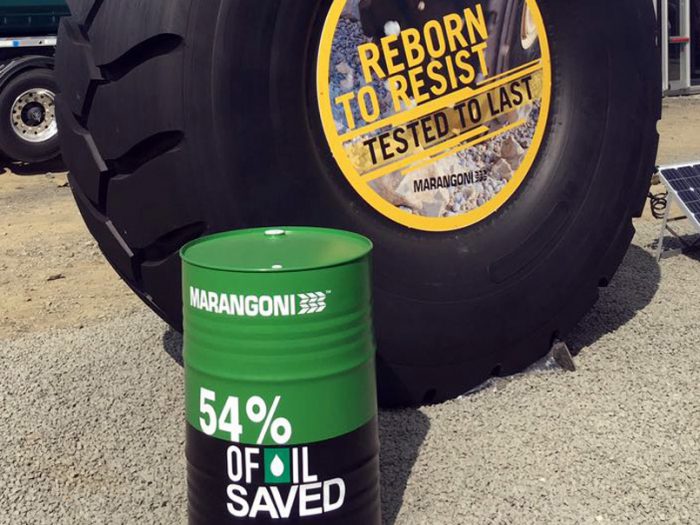 Marangoni's highest quality OTR retreads at Steinexpo 2017 - Marangoni